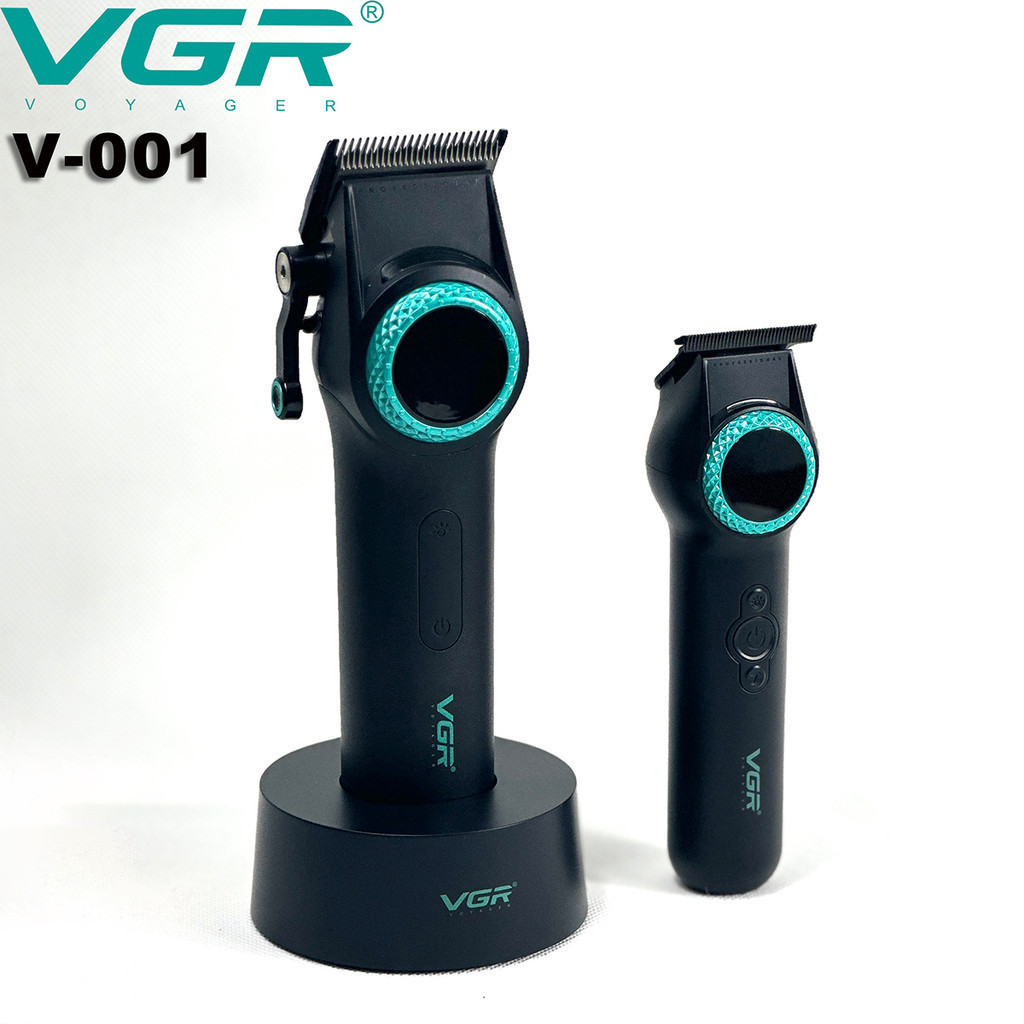 original VGR V-001 Hair Clipper 9000RPM 4600mAh Professional Cutting ...