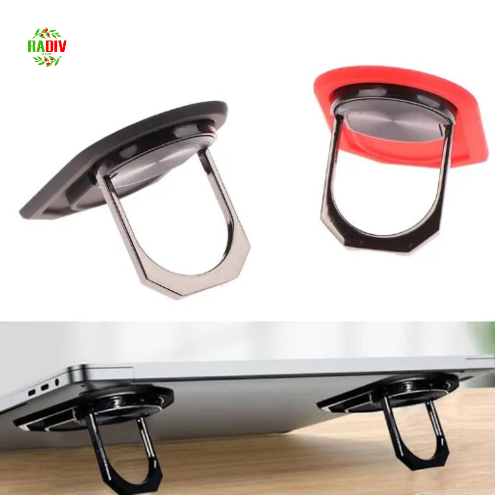 RADIV Mini Foldable Laptop Stand, Self-Adhesive Invisible Invisible ...