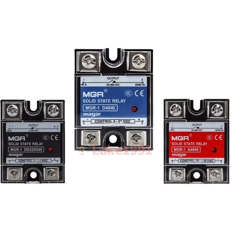 Single Phase Solid State Relay MGR-1 D4840 D4825 D4860 D4880 D48100 Solid State Relay DD220D10 ...