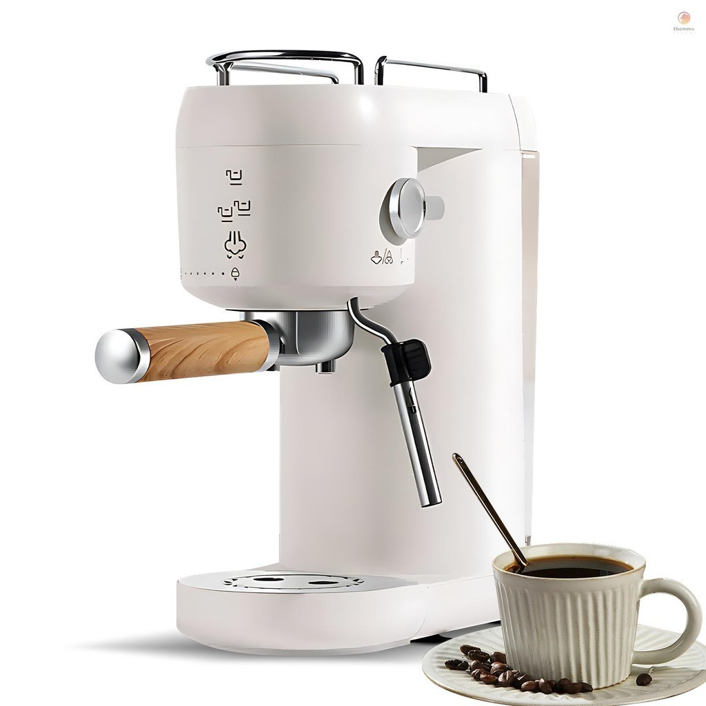 Electric Coffee Machine with Automatic Milk Frothing System 1400W 20Bar ...