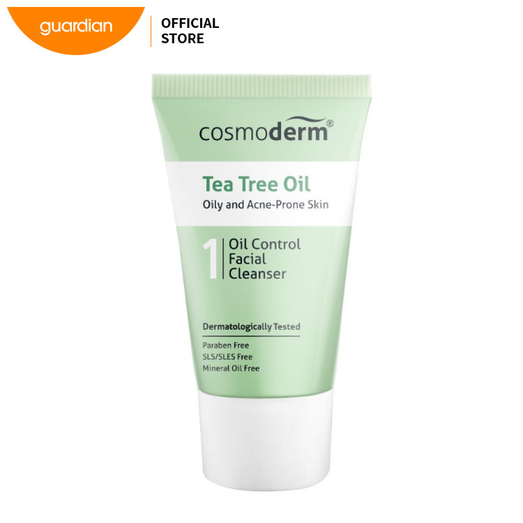 Cosmoderm Tea Tree Oil Control Facial Cleanser 20Ml | Shopee Malaysia