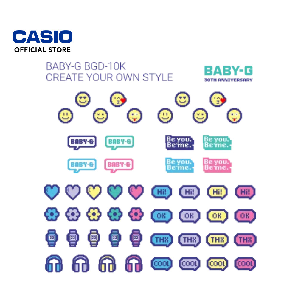 (GWP) Baby-G Sticker Pack (Not For Sale) | Shopee Malaysia