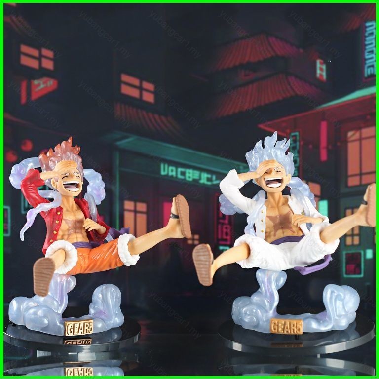 YB ONE PIECE Action Figure laugh Nika Luffy Fifth gear Model Dolls Toys ...