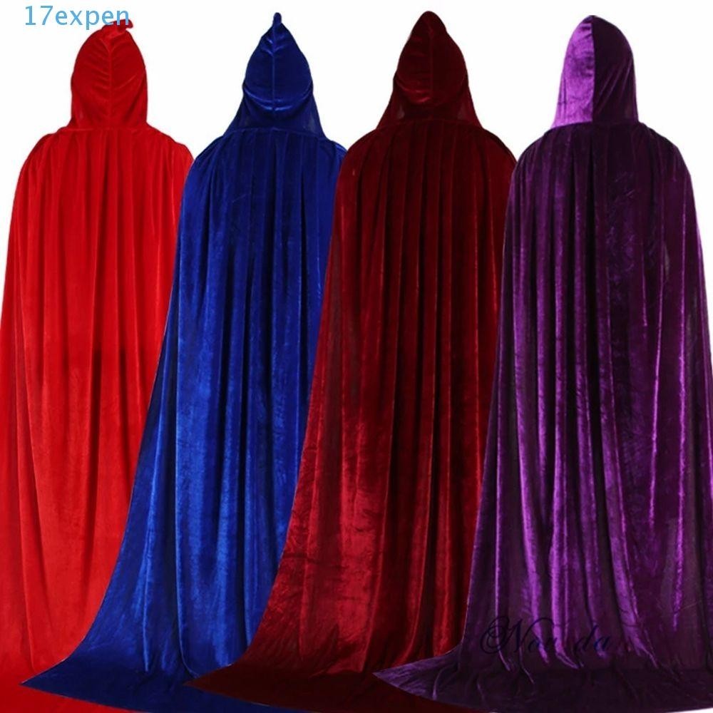 EXPEN Cloak Velvet 5 colors Fancy Party Cosplay Halloween Decoration ...