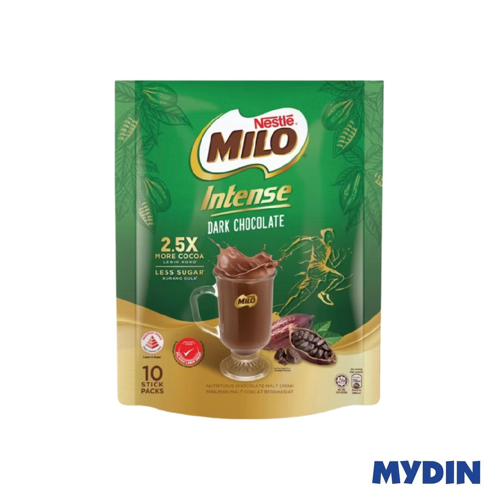 Nestle Milo Intense Dark Chocolate Pouch (10's x 33g) | Shopee Malaysia