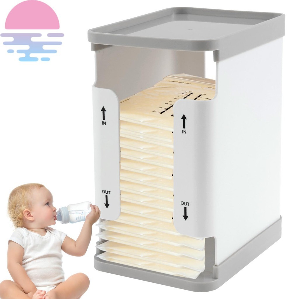 Breastmilk Freezer Organizer 1700ml Breast Milk Storage Organizer ...