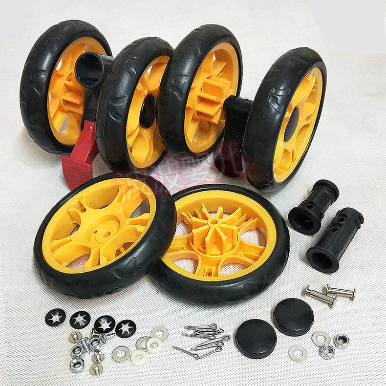 Imitation Rattan Trolley Wheel Accessories Silent Wheel Foam Wheel ...