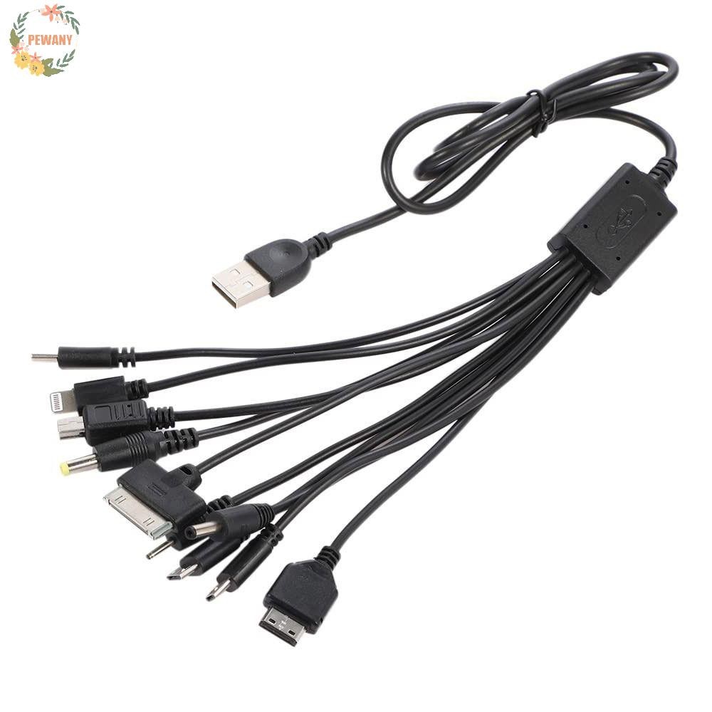 PEWANY Multi Charging Cable, Multiple Interface with 10 Ports 10 in 1 ...