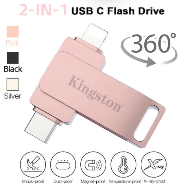 TypeC Otg Pendrive 2TB Otg Type C Flash Drive 1TB Thumb Drive Otg For ...