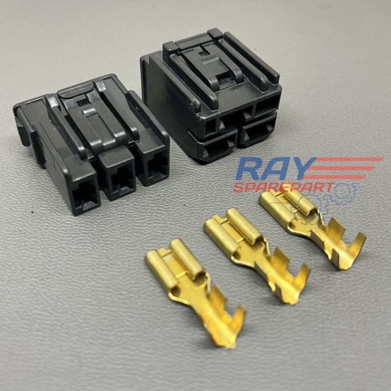 SOCKET ECU ACG SGCU ECM 3 PIN HONDA VARIO 125 150 160 PCX 150 160 ADV ...