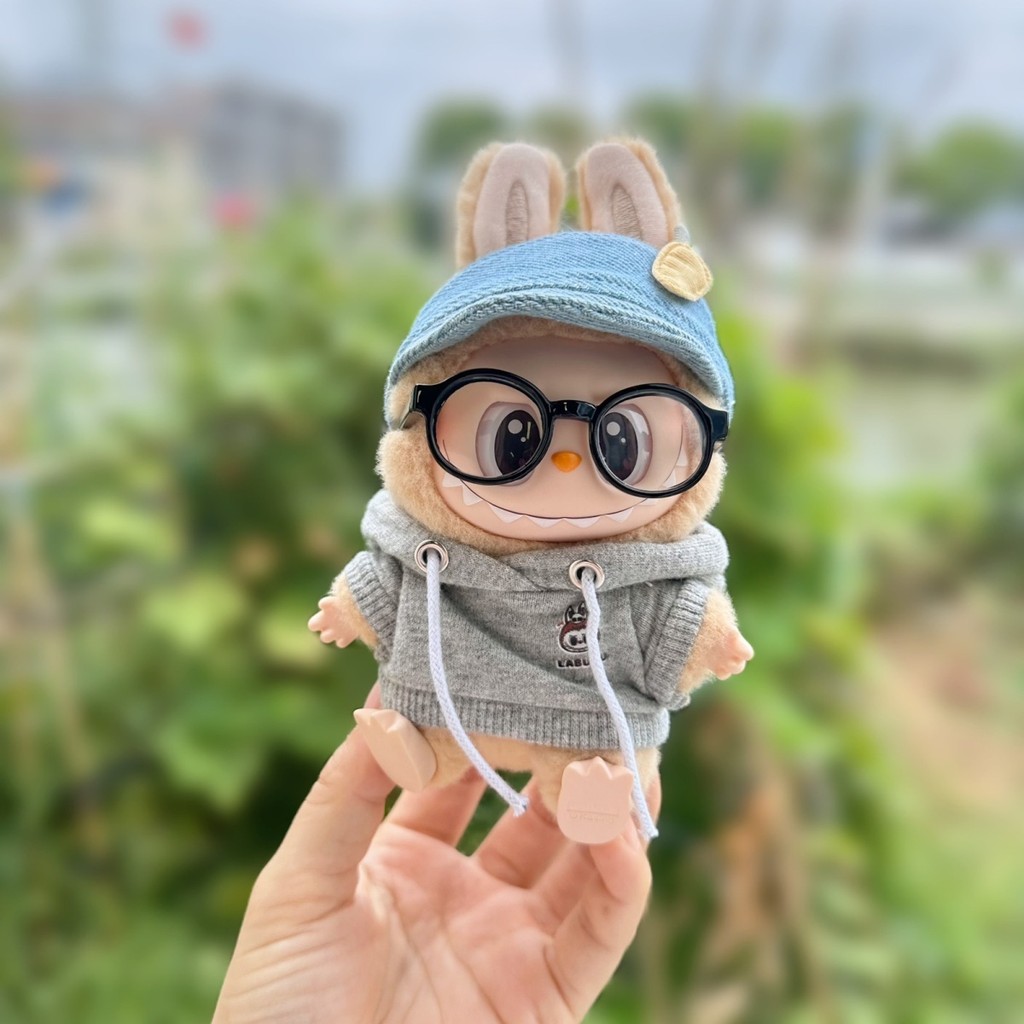 Only Clothes] Sitting Pie Mystery Box Labubu Vinyl Doll Baby Clothes ...