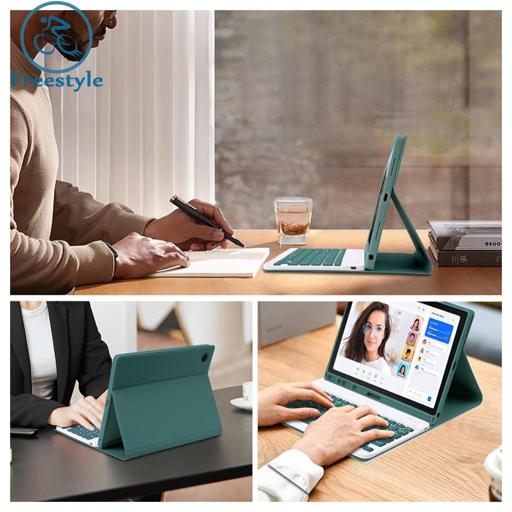 For Samsung Galaxy Tab A9 Plus 11 Inch Keyboard Case Dechatable BT ...
