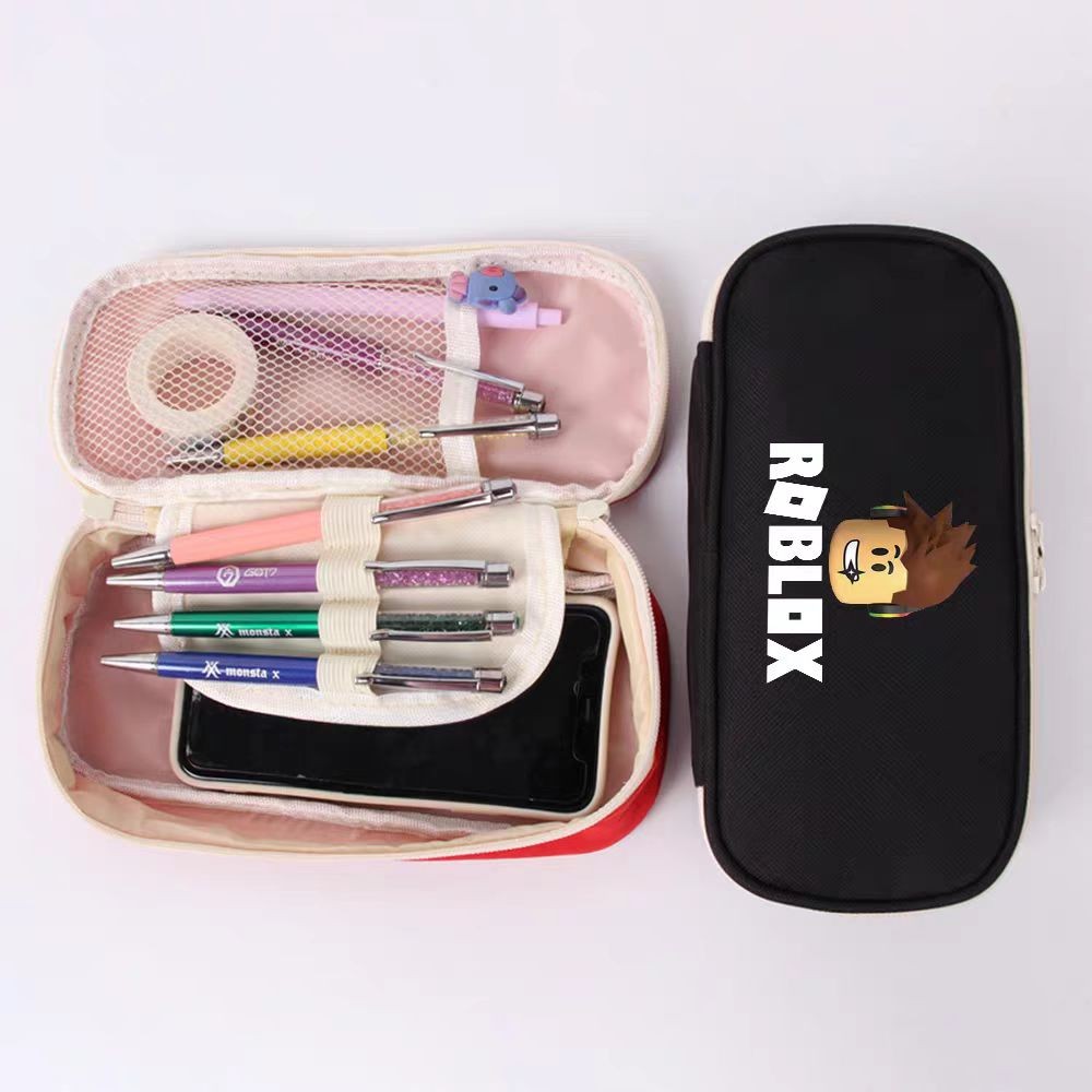 Roblox Primary school students' Oxford cloth printed pattern zipper ...