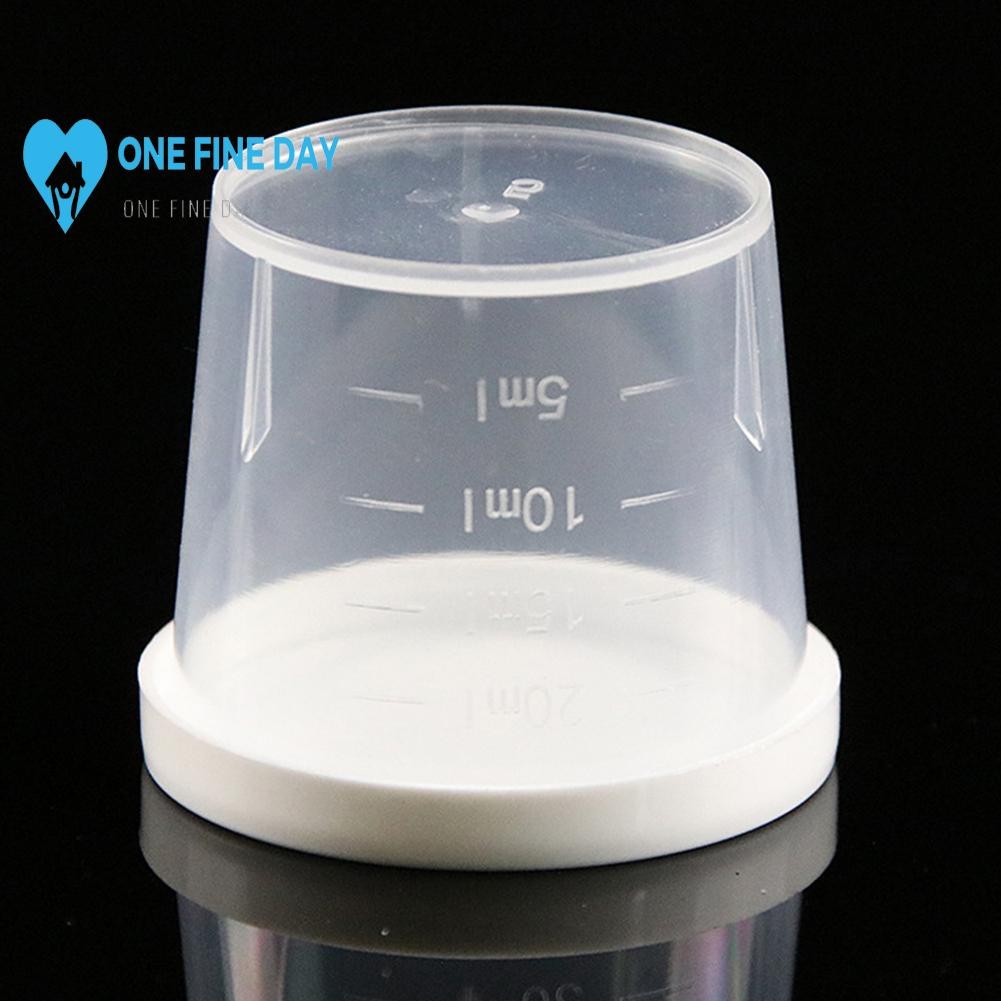 Medicine Medication Plastic Measure Guided Measuring Container Pot 20 ...
