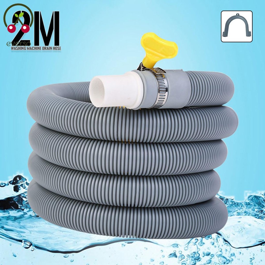 6.6FT Replacement Drain Hose Extension Pipe Kit for Washing Machine ...