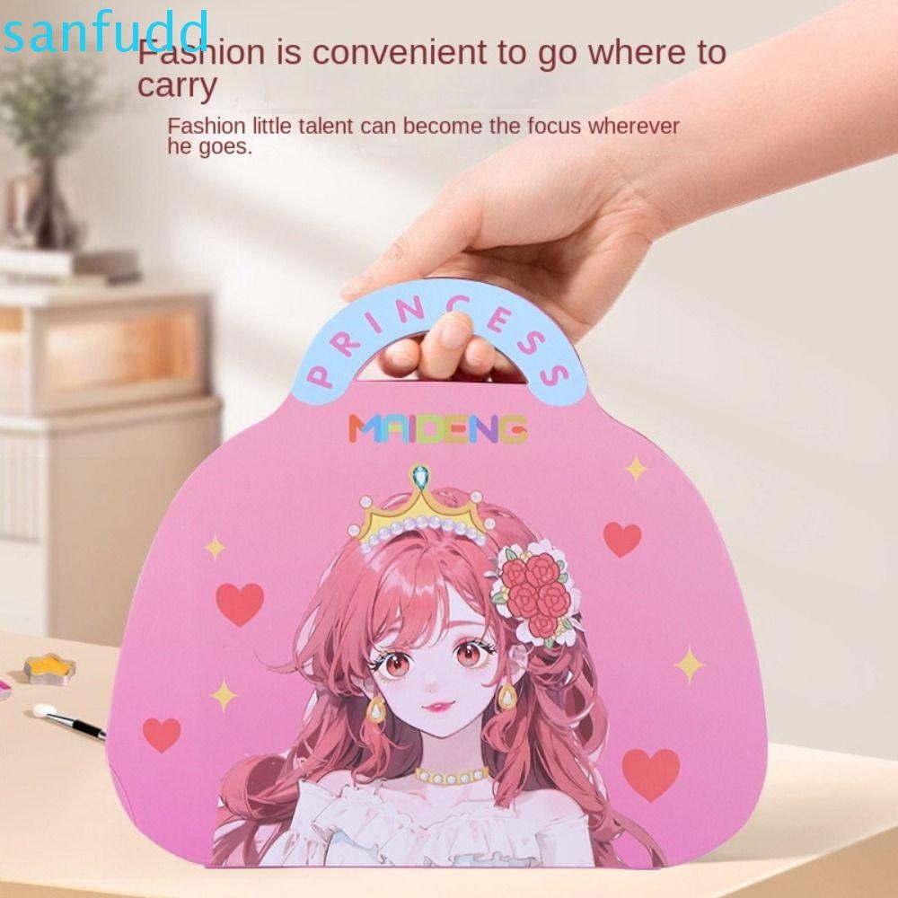 SANFUDD Make Your Own Princess Sticker, Album Journal Personalized ...