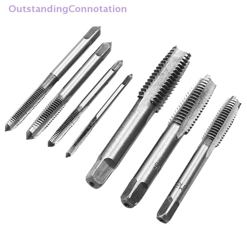 OutstandingConnotation 7pcs Male Thread Tap Set Metal Meters Drill Bit ...