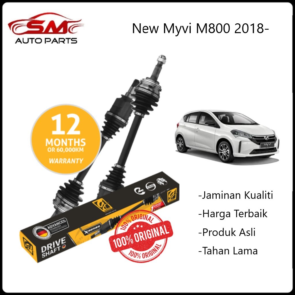 Gaido Drive Shaft - Perodua Myvi M800 2018- D20N ( Warranty 1Year or 60 ...