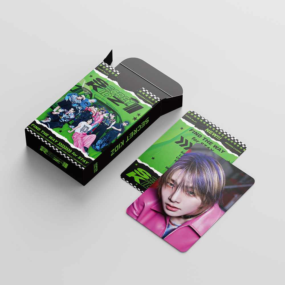 55pcs STRAY KIDS SKZ HOP Lomo cards Lose My Breath SKZ TOY WORLD Rock ...