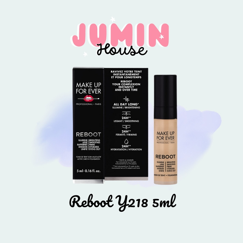 Foundation Makeup Forever Reboot tone Y218 mini 5ML | Shopee Malaysia