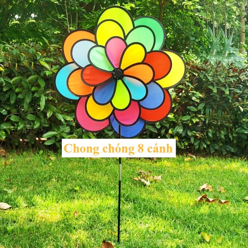 Cheap 50cm 8-blade fabric pinwheel, decorating festivals, events ...