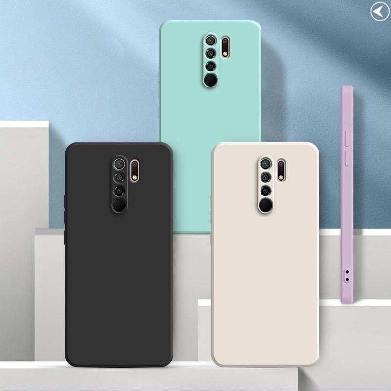 Casing Redmi 9 , solid color Redmi 9 Simple plain color anti drop ...