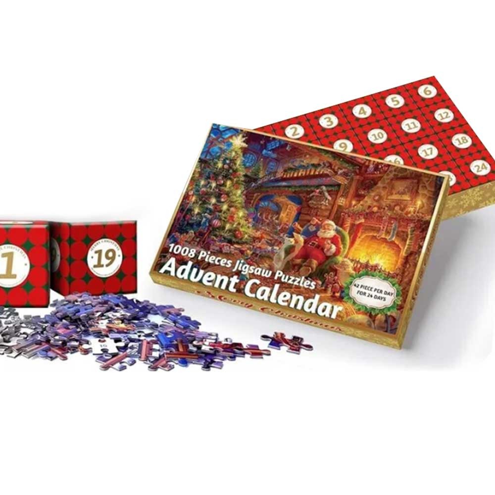 Christmas 24 Day Countdown Scene Puzzle Blind Box | Shopee Malaysia