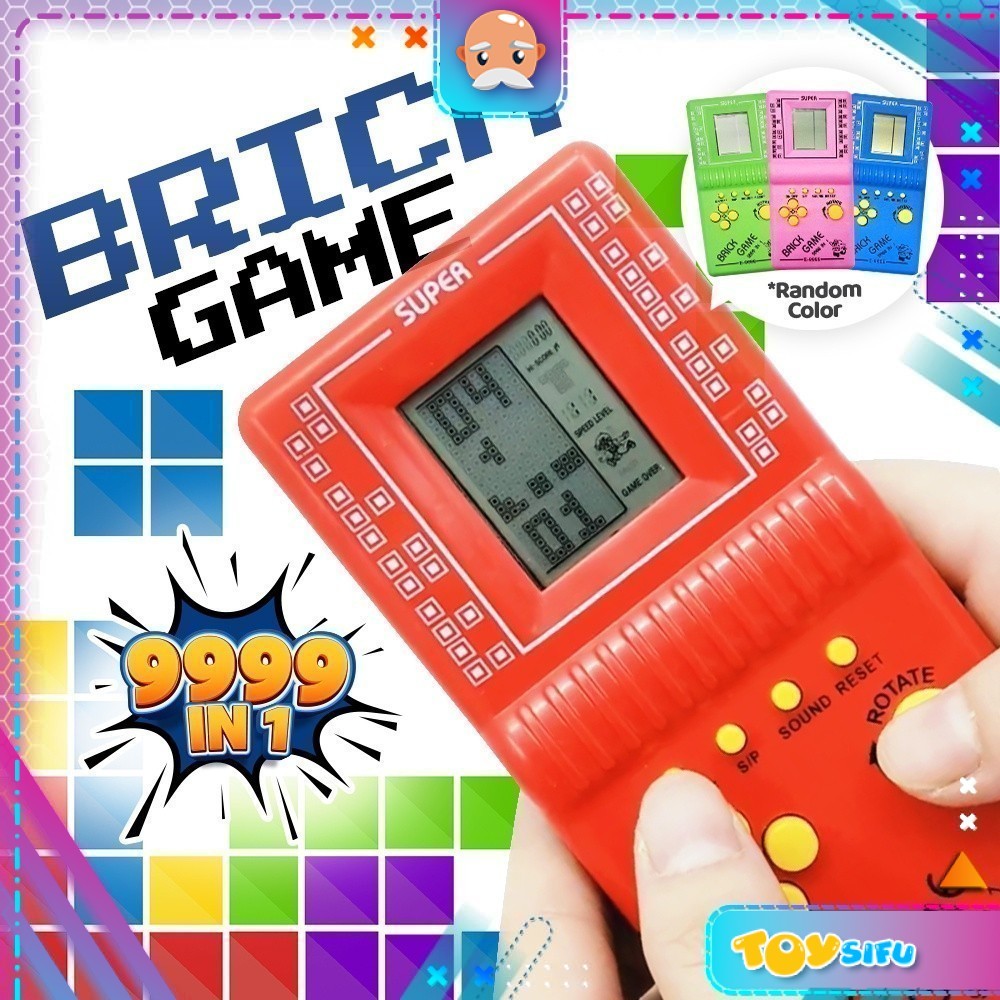 [Random Color] Classic Retro Electronic Game Boy Console Boys Device ...