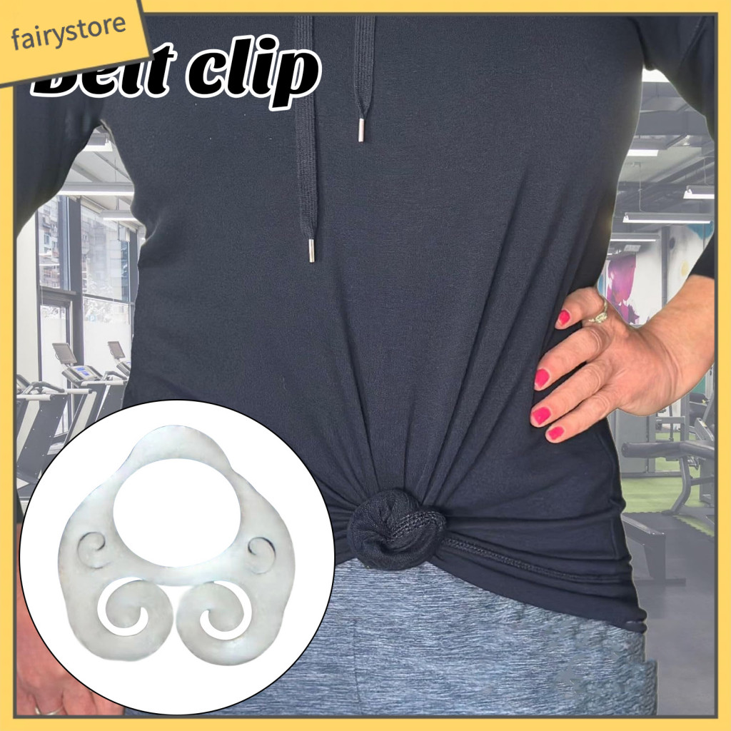 Fairystore| Versatile Styling Shirt Clip Cozy Knit Top Accessory ...