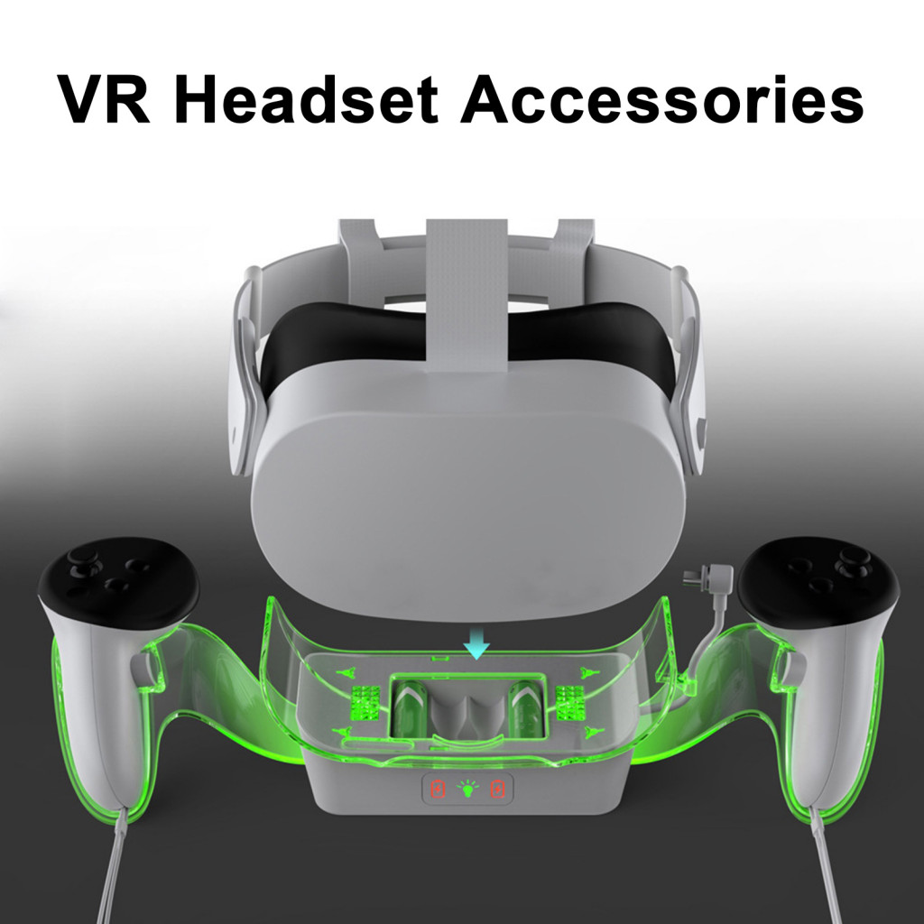 Vr Headset Accessories Charging Station Fast Charging Vr Headset Stand ...