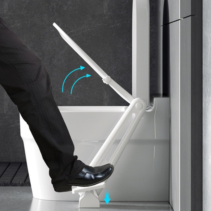 Universal Touchless Toilet Lid Lifter Anti-dirty Foot-operated Toilet ...