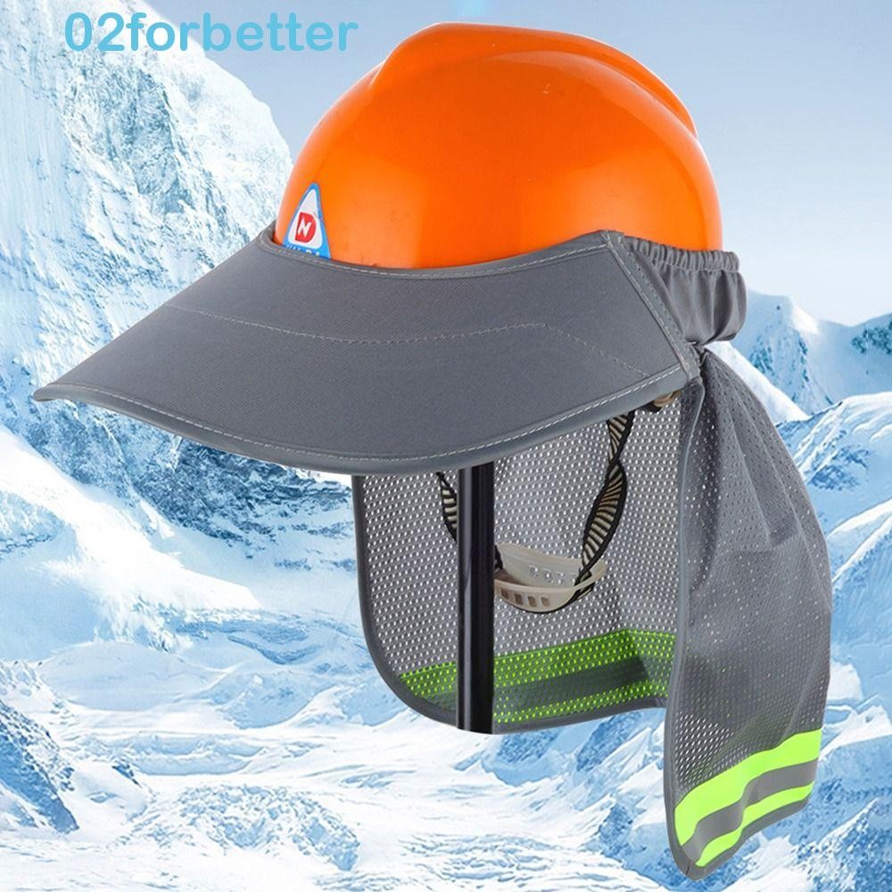 FORBETTER Reflective Hat Brim, UV Protection Sun Protection Reflective ...