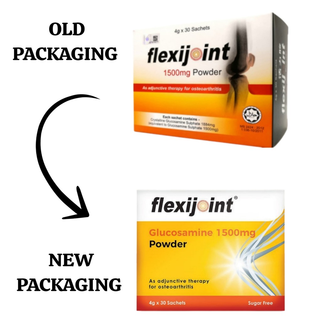 FLEXIJOINT 1500MG POWDER 4G X 30 SACHETS (EXP:08/2027) | Shopee Malaysia