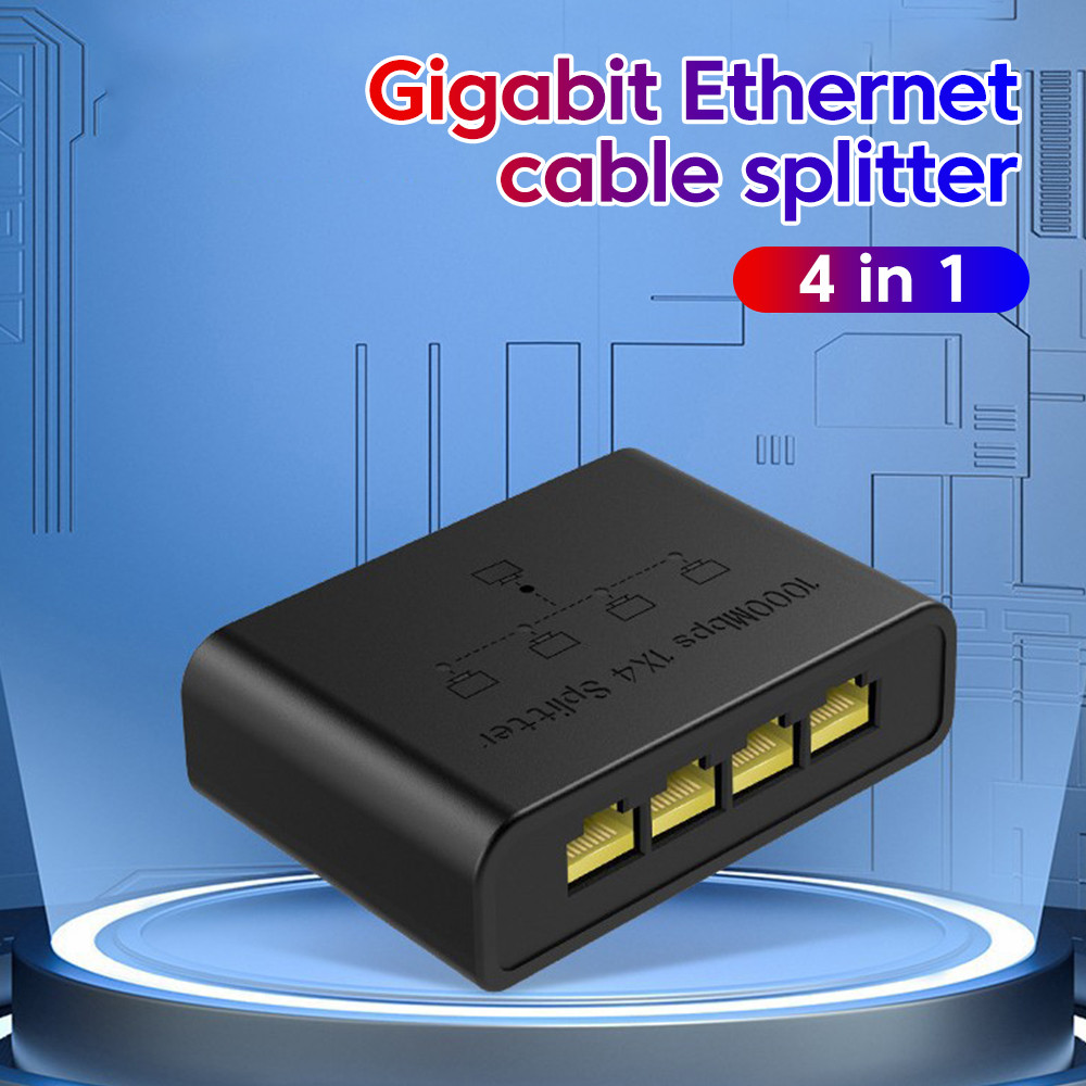 5 Ports Gigabit Ethernet Switch High Performance Smart Switcher Mini ...