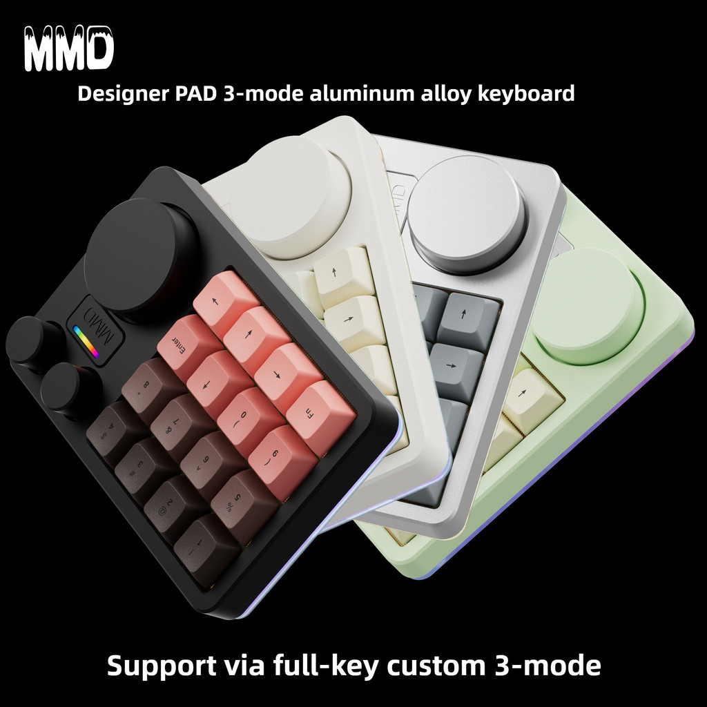 MMD KM16 Pro 3 Mode Wireless Mechanical Keyboard Designer Specific ...