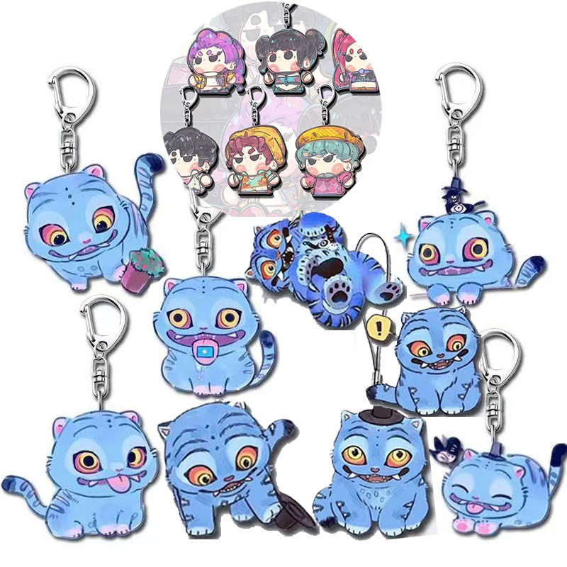 Keychain Kpop Demon Hunters Action Figure Pendant Ornaments 2025 New ...