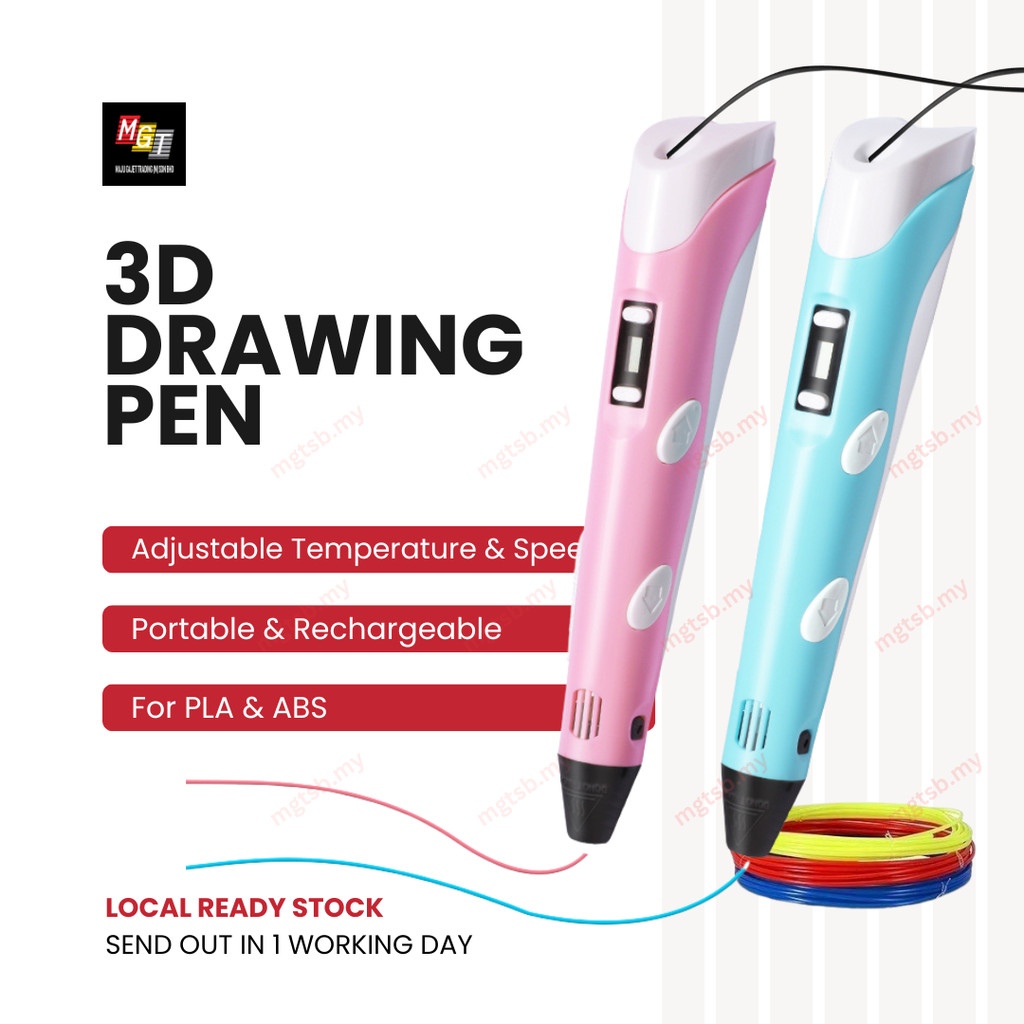 3D Printing Pen DIY Drawing PLA Filament RBT Starter Kit PLA Education ...