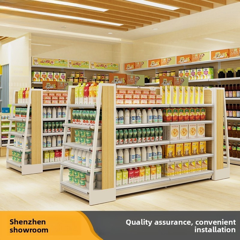 Supermarket Display Stand Display Rack Display Cabinet Trapezoid ...