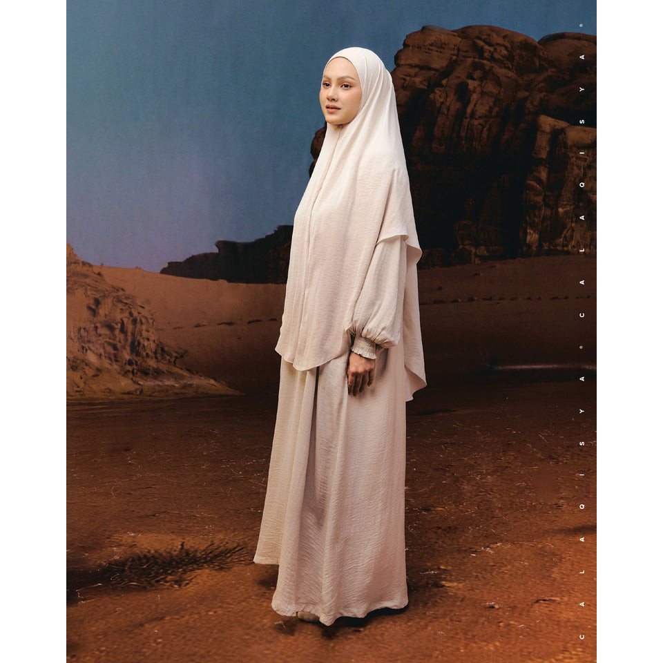 HAJJA DRESS IN SEA SALT | Shopee Malaysia