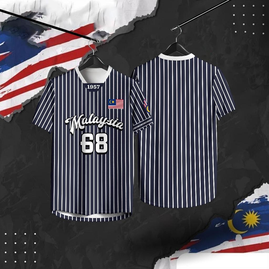 New 1957 Merdeka Inspired T-Shirts & Polos for Men and Women | Retro ...