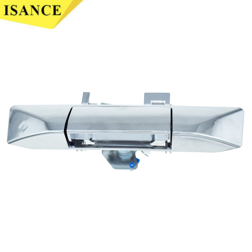 Chrome Tailgate Door Trunk Boot Outer Exterior Rear Back Latch Handle ...