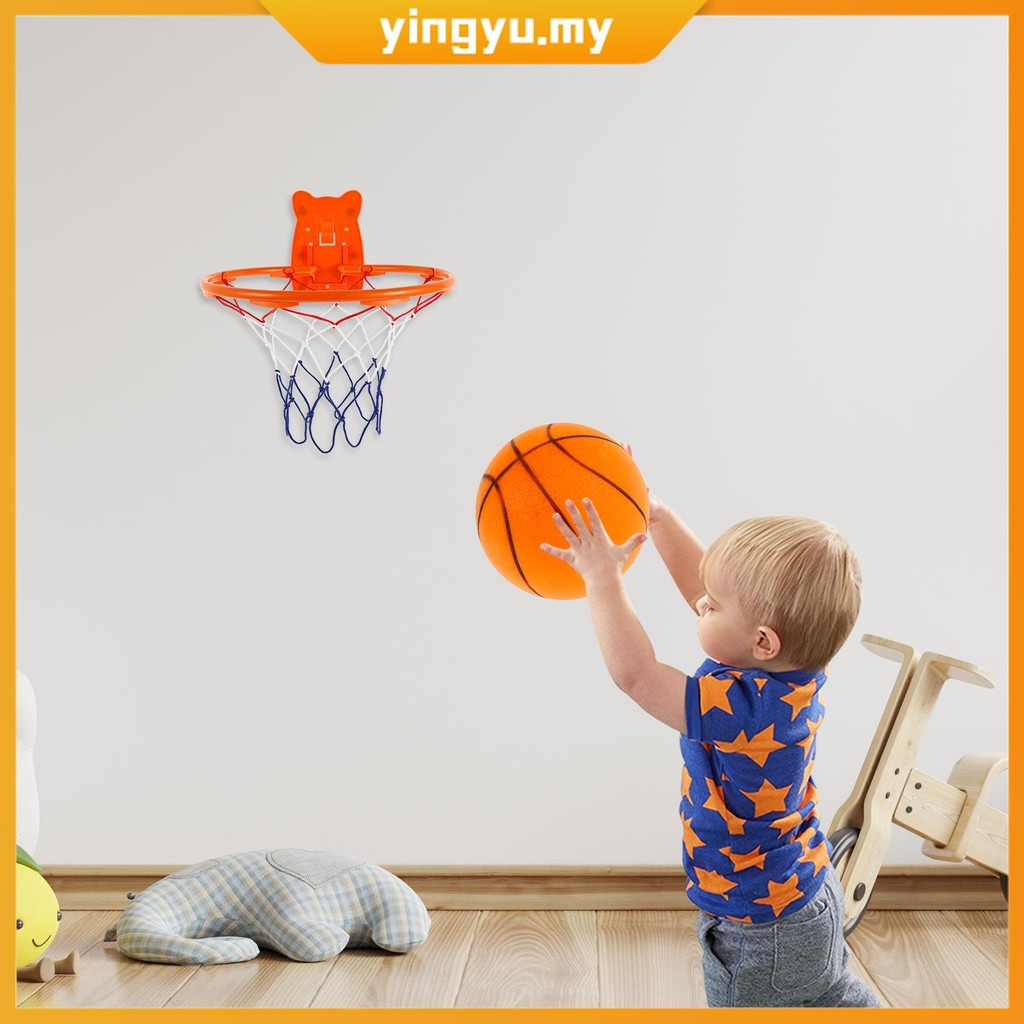 Silent Basketball Size 7 with HoopLightweight Quiet Basketball for ...