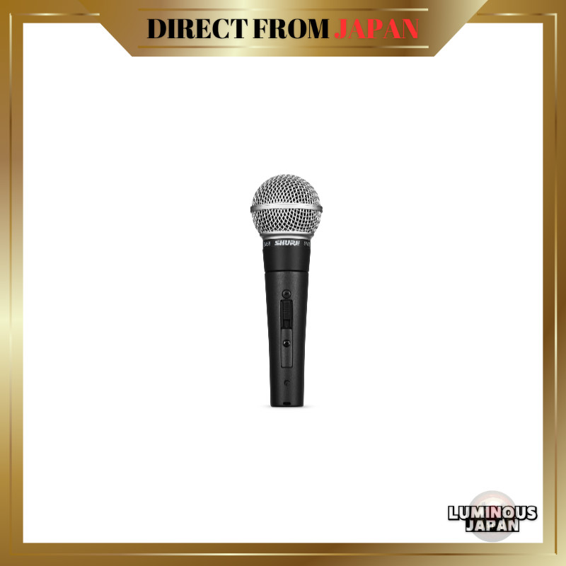 SHURE Dynamic Microphone SM58S: Microphone with ON/OFF switch, no mic ...