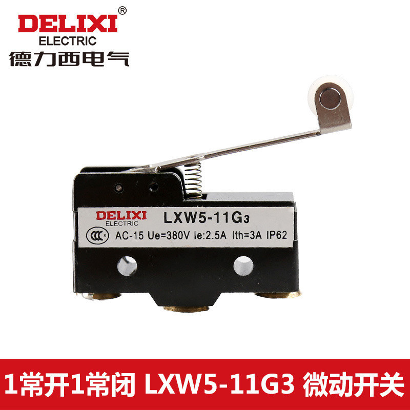 Delixi Micro Switch LXW5-11G3 (Z-15GW2277-B Limit Switch Stroke Switch | Shopee Malaysia