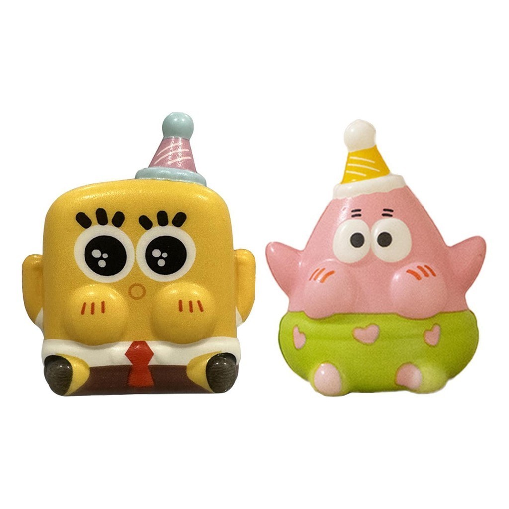Cartoon SpongeBob SquarePants Squeeze Toy Funny Patrick Star Slow ...