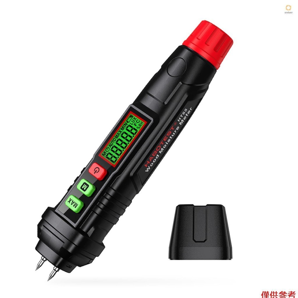 HABOTEST Wood Moisture Meter with HD LCD Backlight Display Portable ...