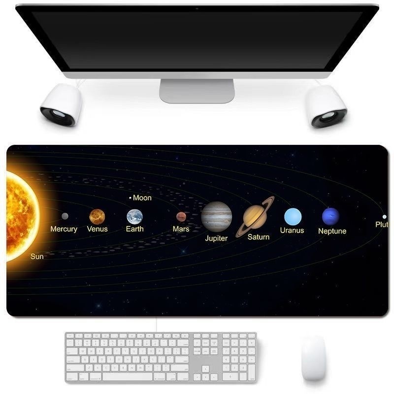 Mouse Pads Planets Universe Space Solar System Extra Large Thickened ...