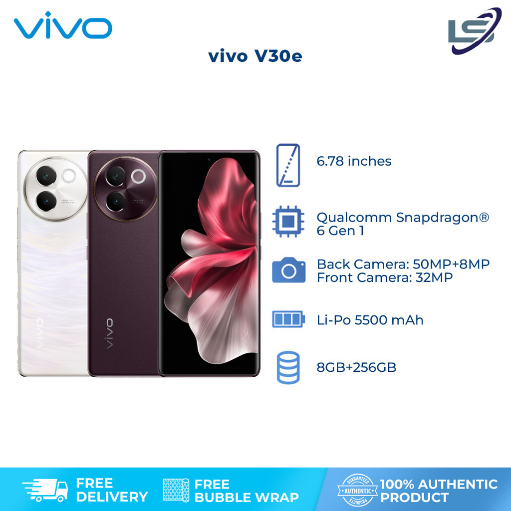 VIVO V30e 8GB+256GB | Studio Quality Aura Light Potrait | Sony IMX 882 ...