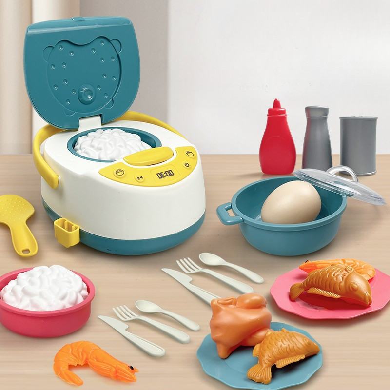1 Set Rice Cooker Toy Kids playset Girl Birthday Children Toys Kids ...