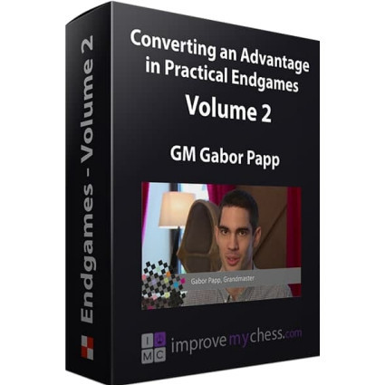 PREMIUM!! CHESS VIDEO | Converting An Advantage in Practical Endgames 1 & 2 Volumes GM Gabor ...